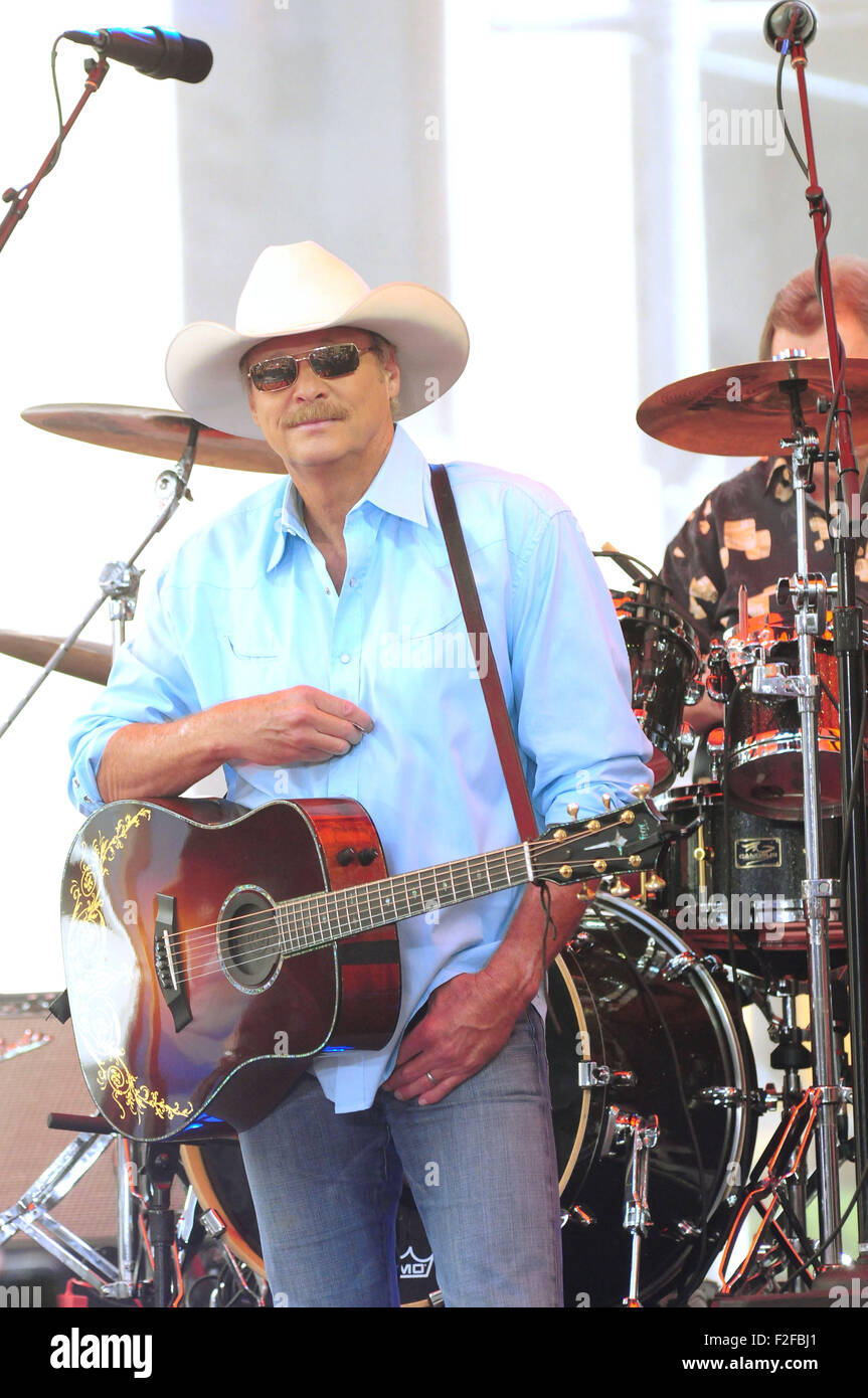 Alan Jackson performs on Today Show concert series Featuring: Alan ...