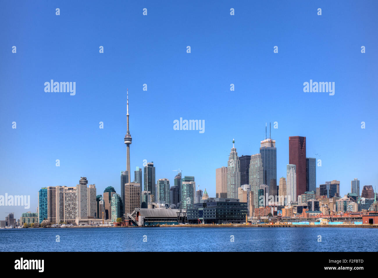 A view of Toronto skyline at dusk Stock Photo - Alamy