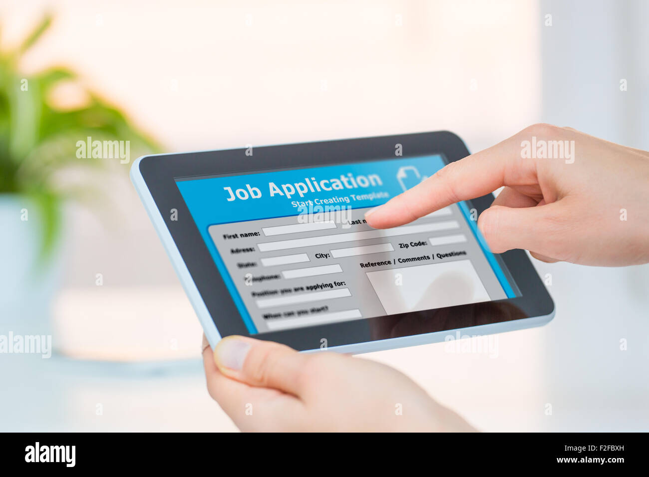 Applicant resume hi-res stock photography and images - Alamy