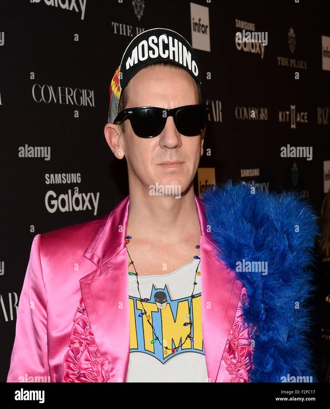 New York, NY, USA. 16th Sep, 2015. Jeremy Scott at arrivals for Harper ...