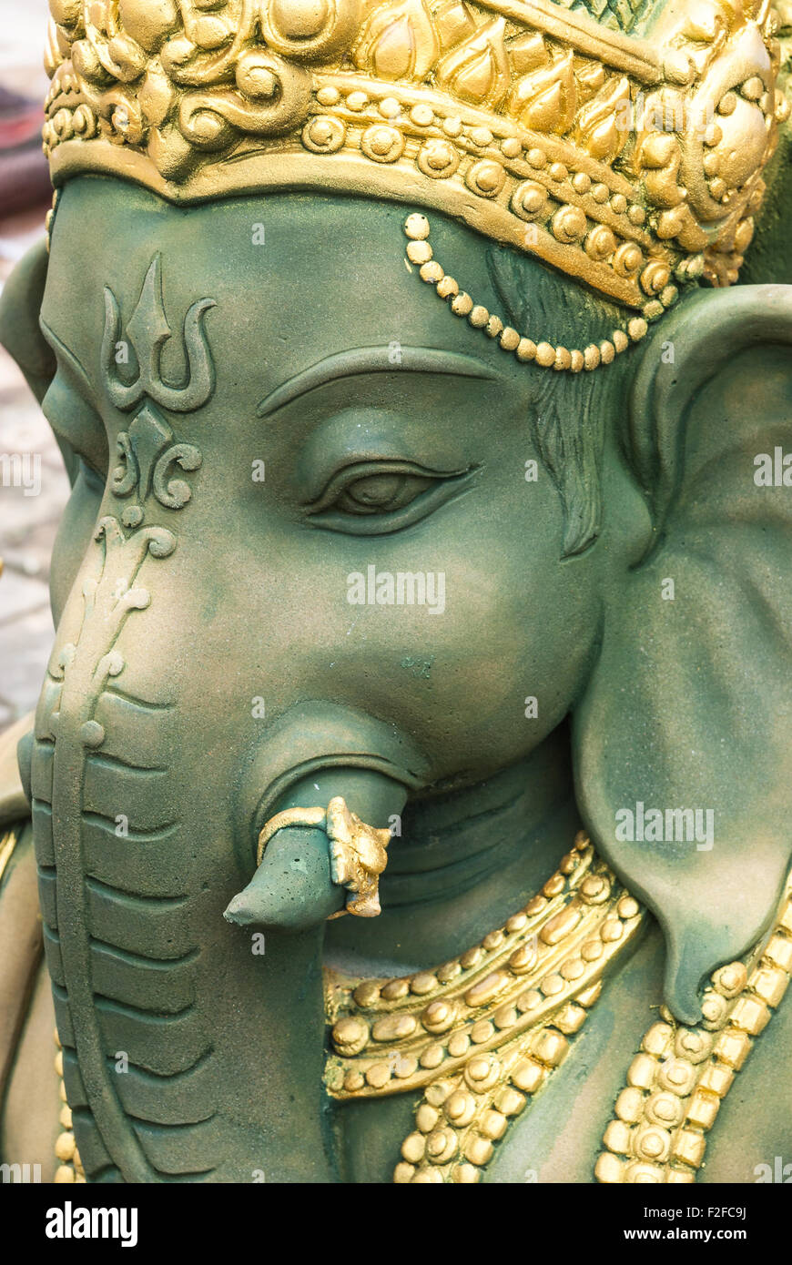 Ganesh elephant statue temple hi-res stock photography and images - Alamy