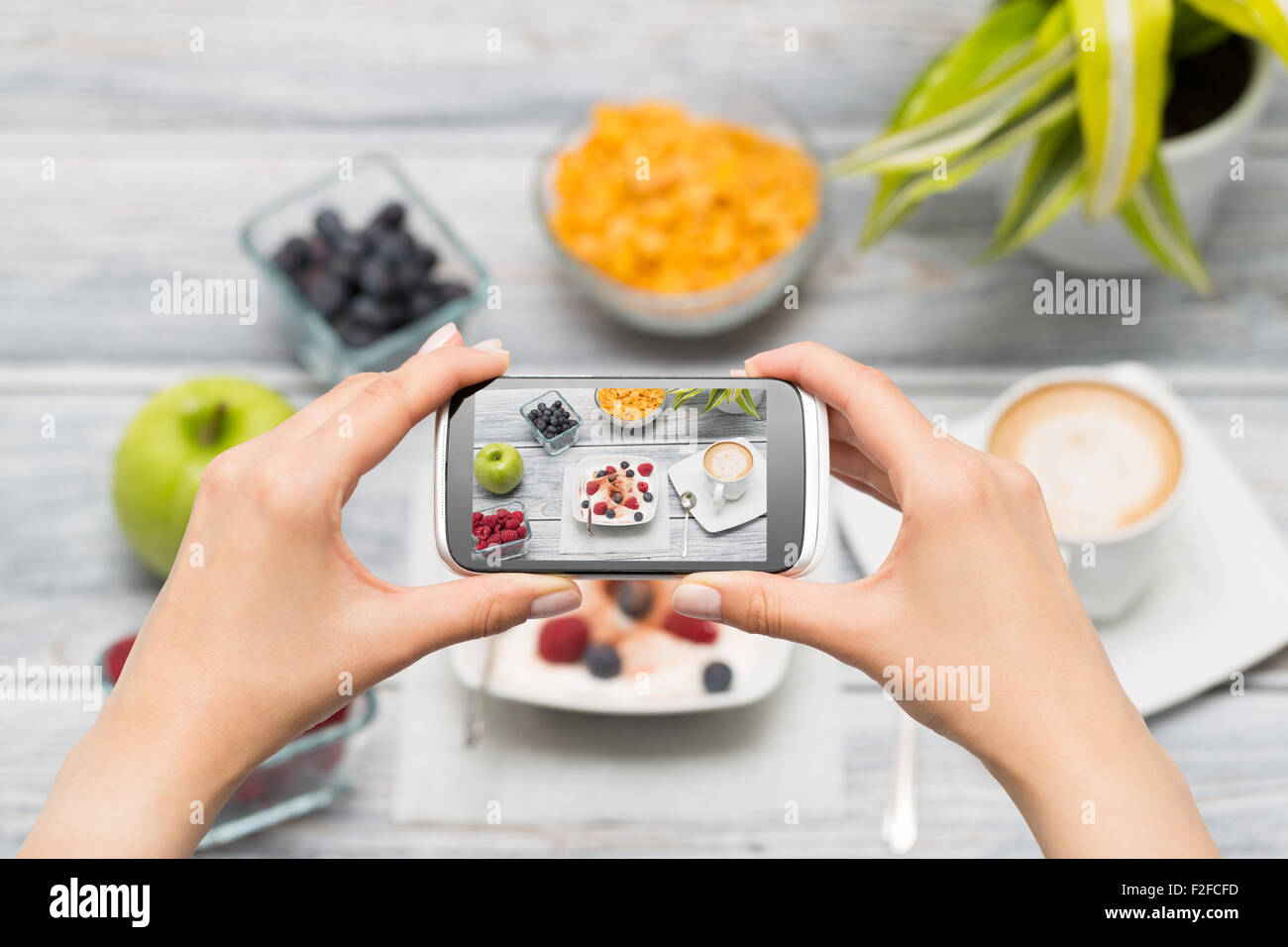 Photo of breakfast food hi-res stock photography and images - Alamy