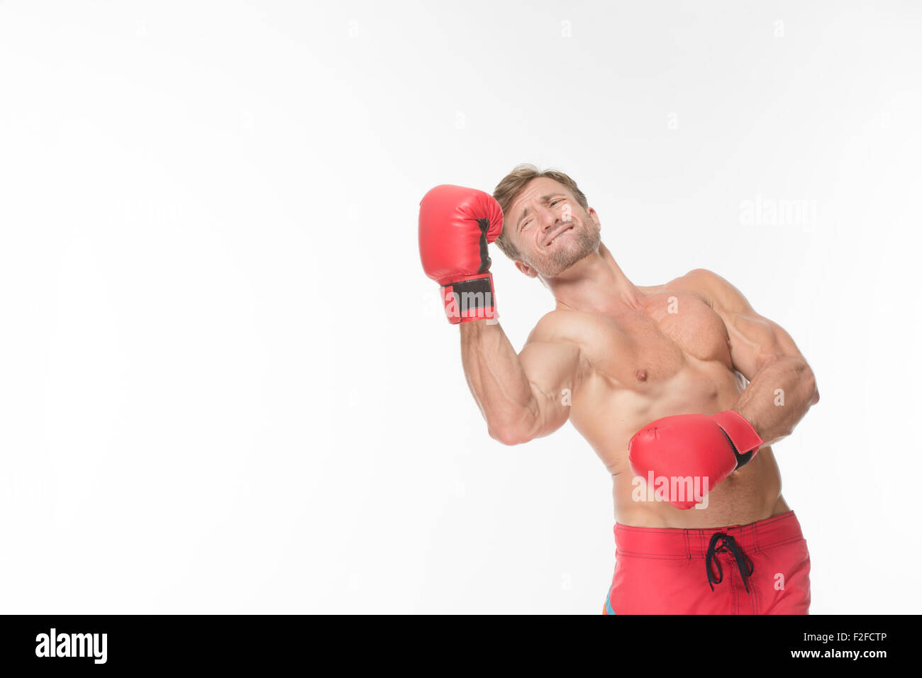 Boxing ring boxer aggression competition action hi-res stock ...