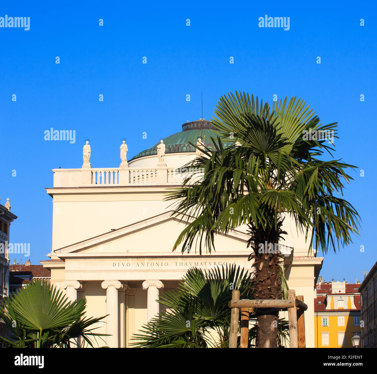 View of santantonio church in trieste hi-res stock photography and ...
