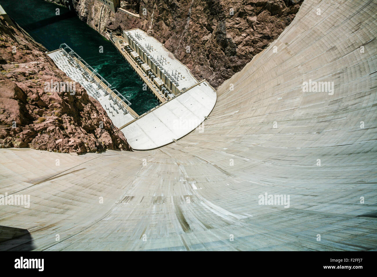 Hoover dam aerial view hi-res stock photography and images - Alamy