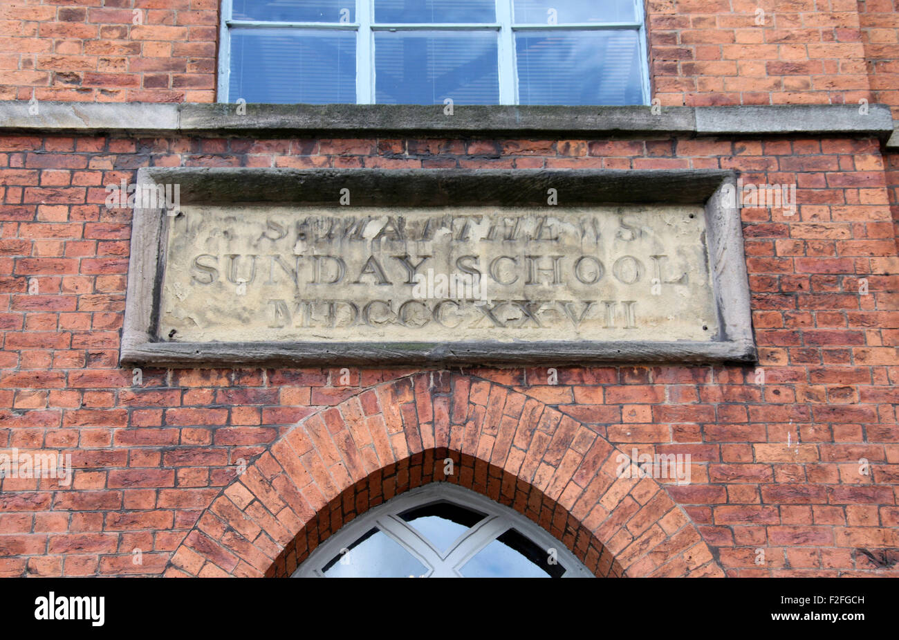 Former St Matthews Church Sunday School building in Castlefield which ...