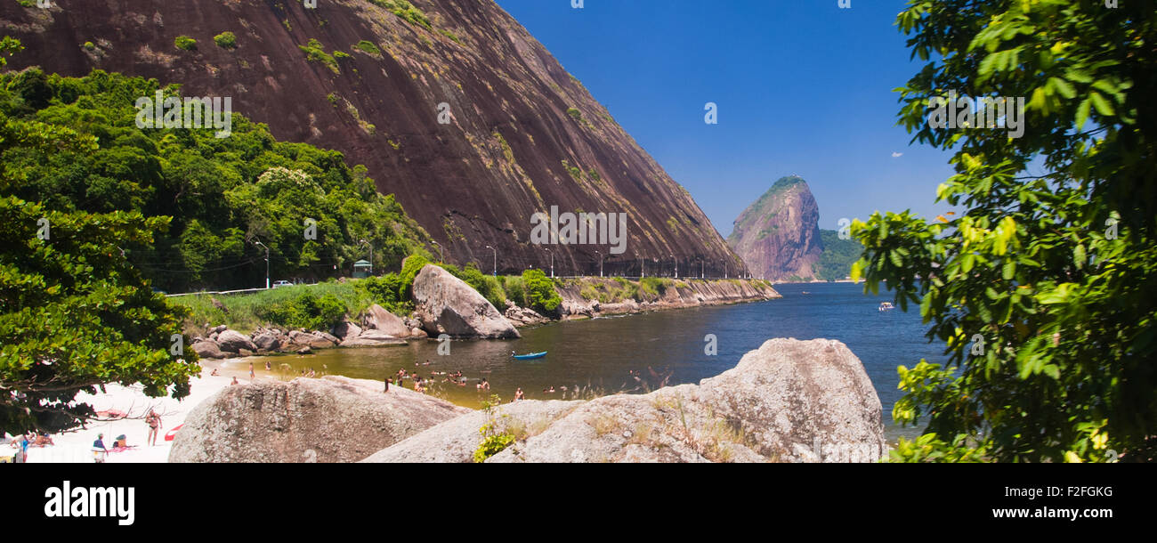 View of the sugarloaf in Rio de Janeiro, Sugarloaf Mountain, Rio de ...