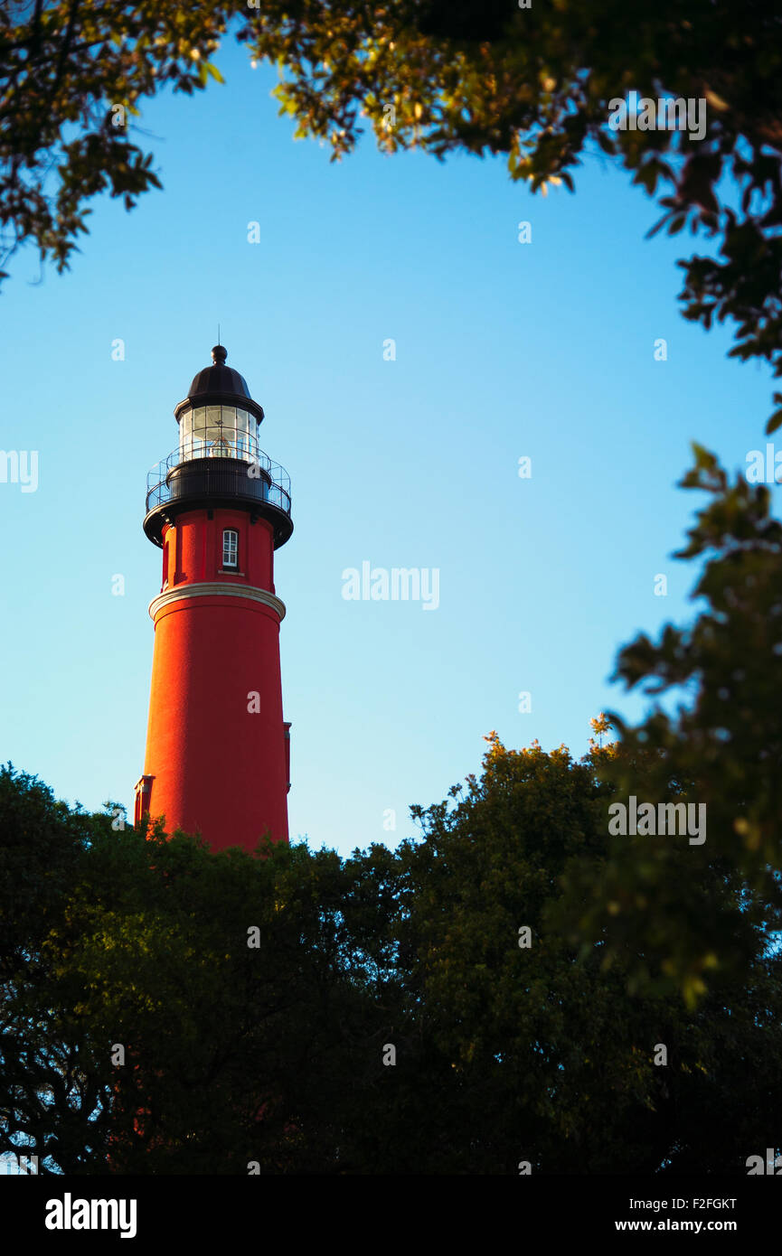 Florida volusia county ponce de leon inlet lighthouse hi-res stock ...