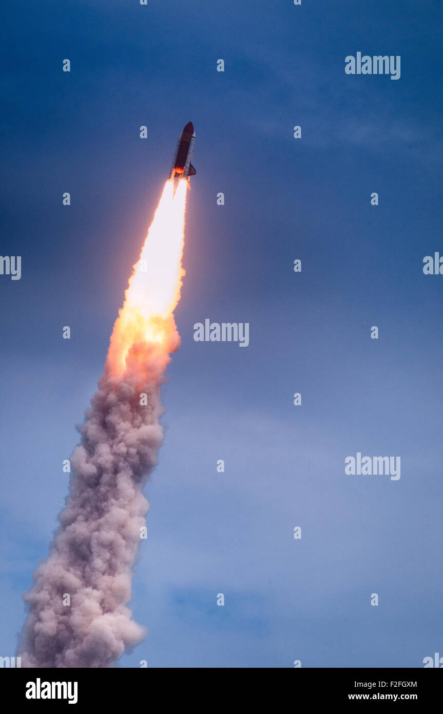 Launch of Atlantis STS-135 at NASA Kennedy Space Center, Cape Canaveral ...