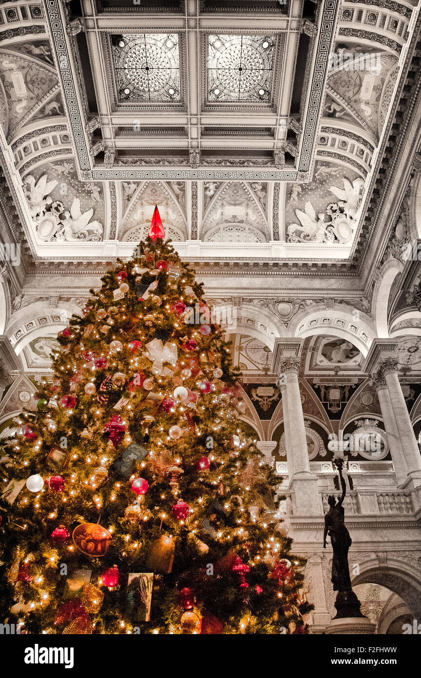 Christmas at library of congress hi-res stock photography and images ...