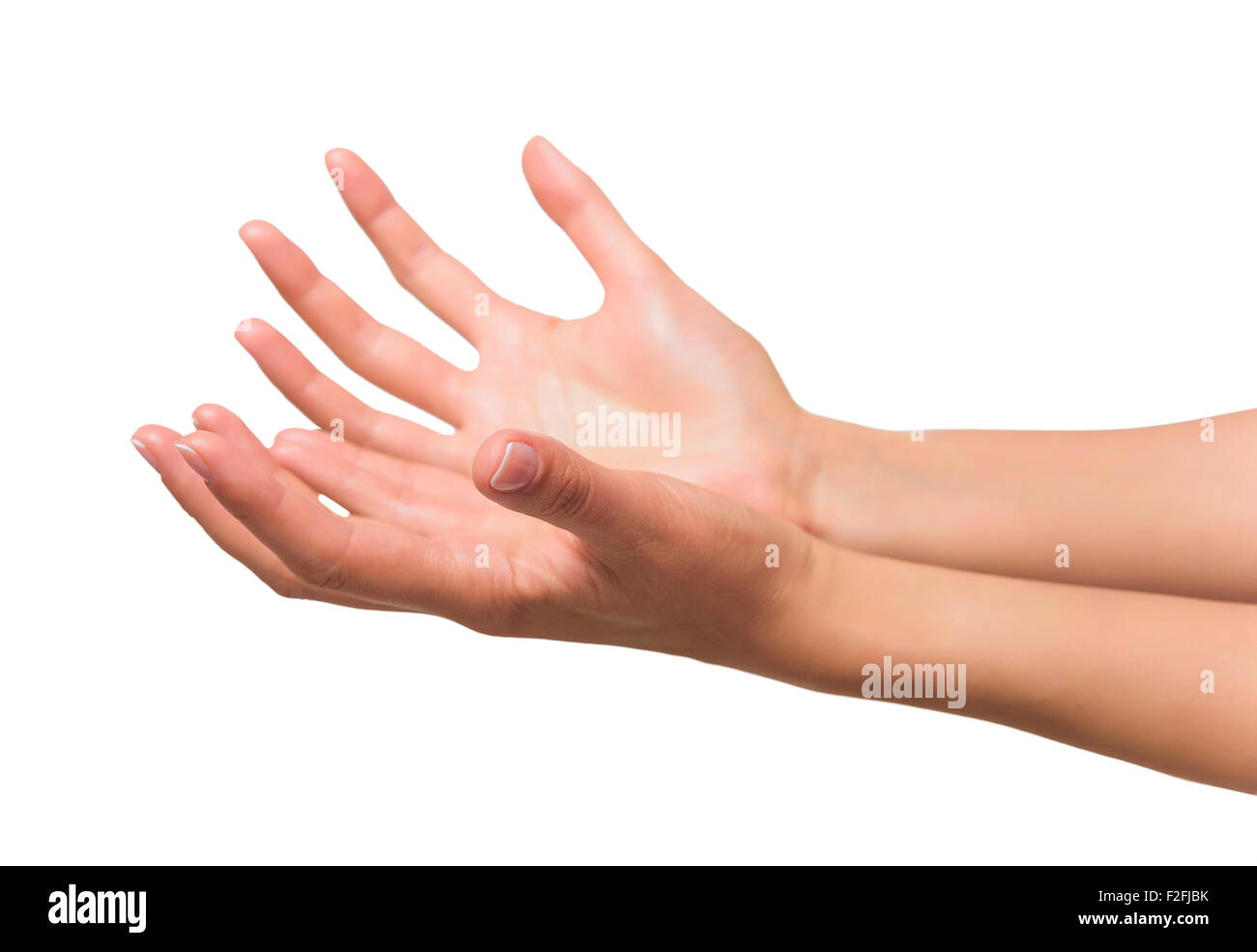 Hand palm up hi-res stock photography and images - Alamy