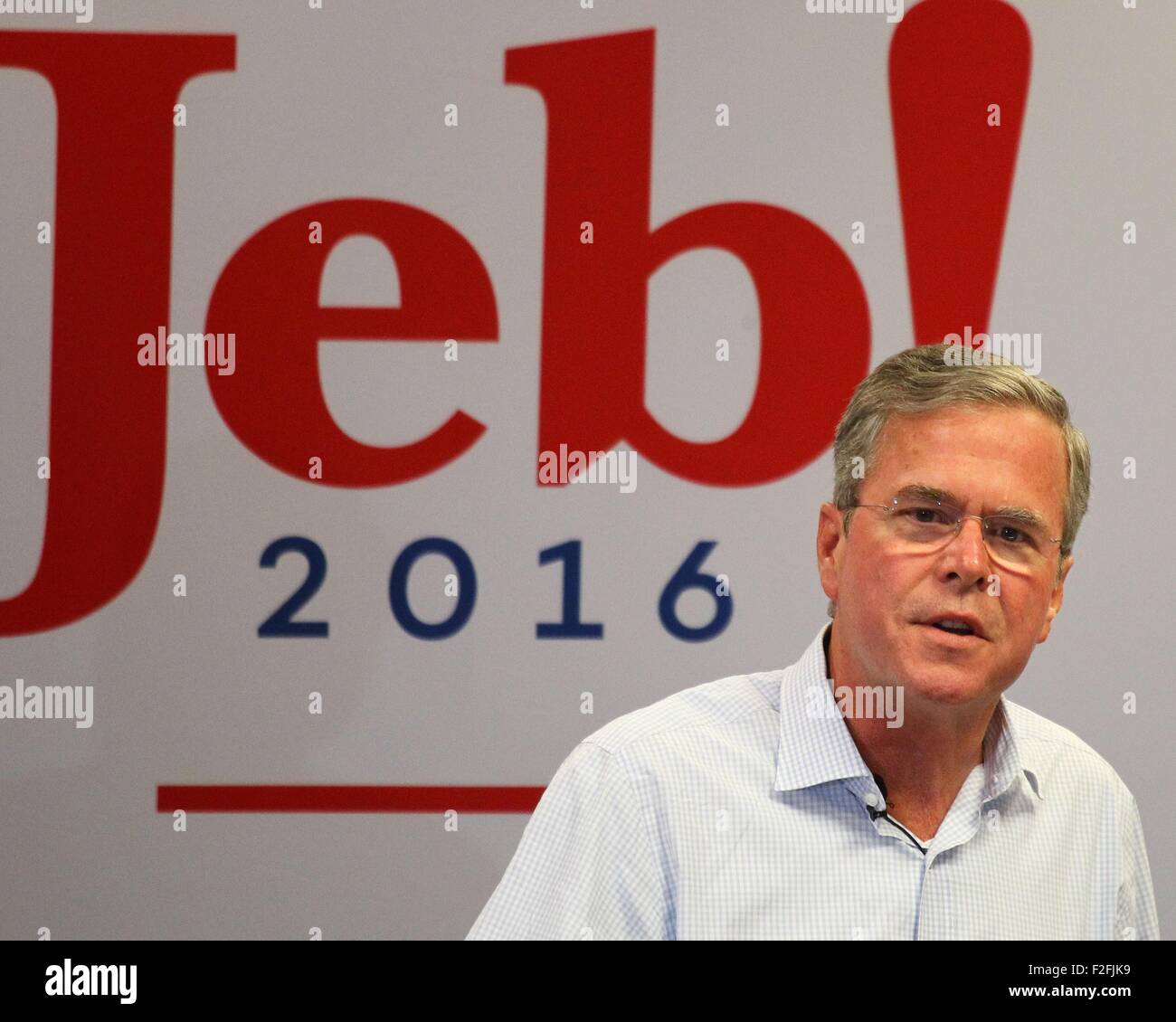 Las Vegas, NV, USA. 17th Sep, 2015. Governor Jeb Bush at a public ...