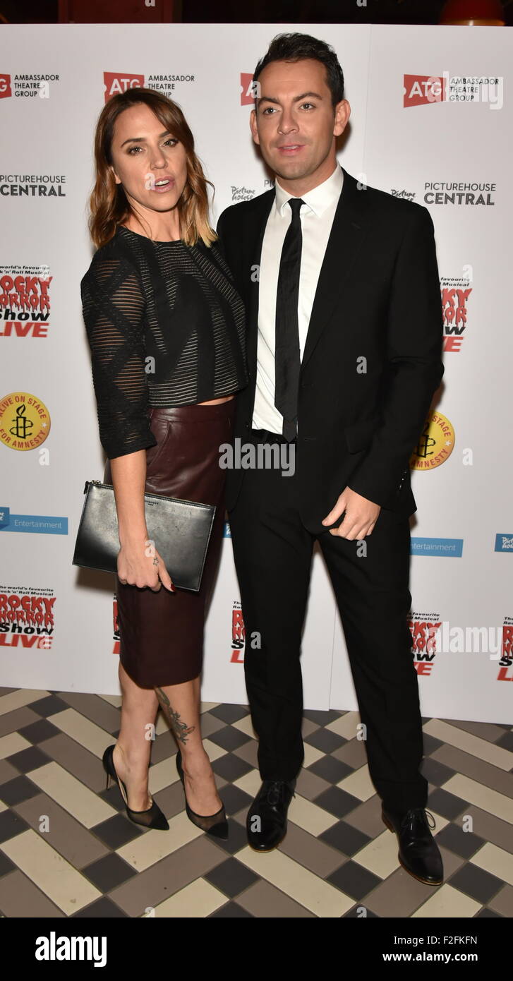 London,UK, 17th Sept 2015 : Mel B and Ben Forster attends the Rocky ...