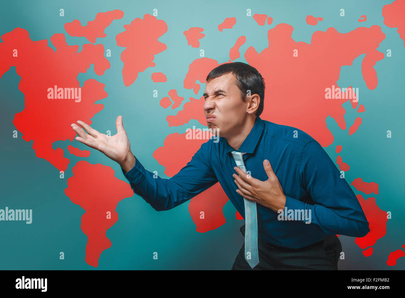 man male teacher Professor businessman showing on the United Sta Stock ...