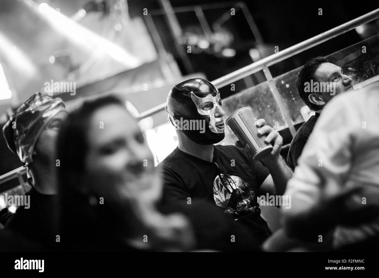 Lucha libre masks Black and White Stock Photos & Images - Alamy