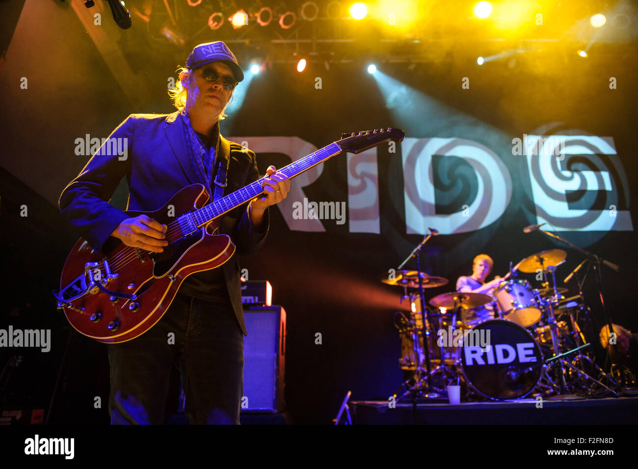 Washington, D.C, USA. 17th Sep, 2015. ANDY BELL and LOZ COLBERT of Ride ...