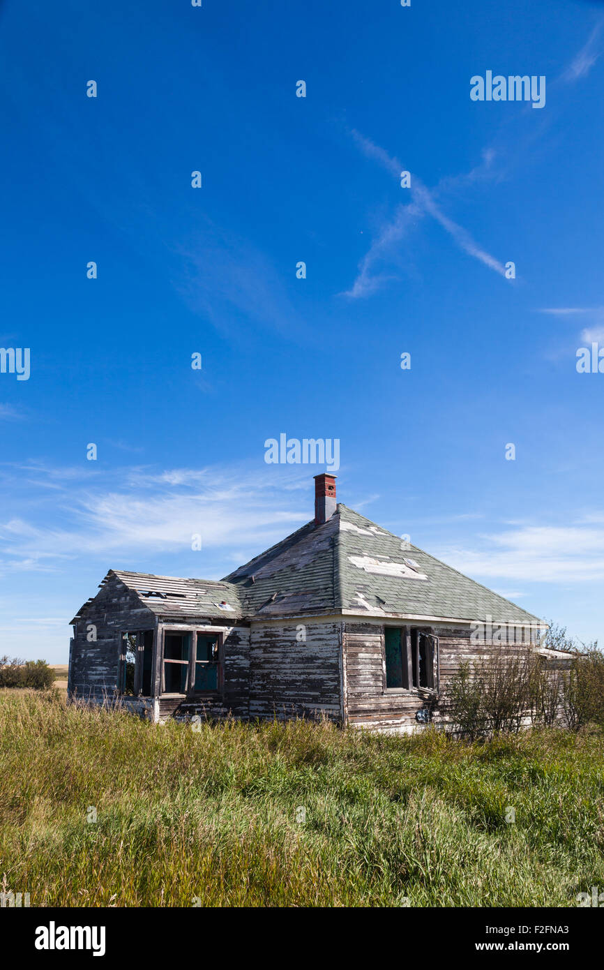 Sole remaining residential building in the ghost town of Bulwark ...