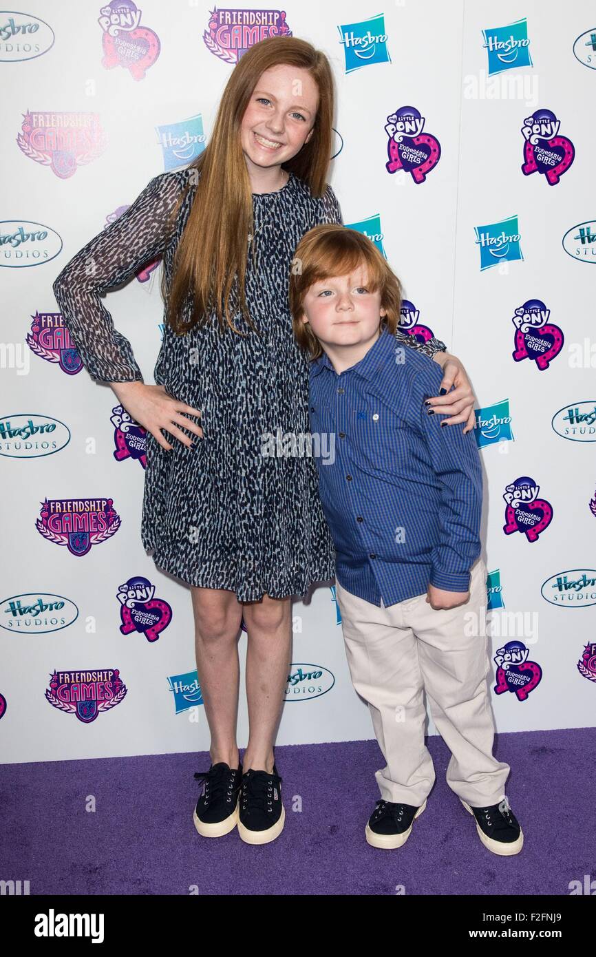New York, NY, USA. 17th Sep, 2015. Clare Foley, Declan Foley, at ...