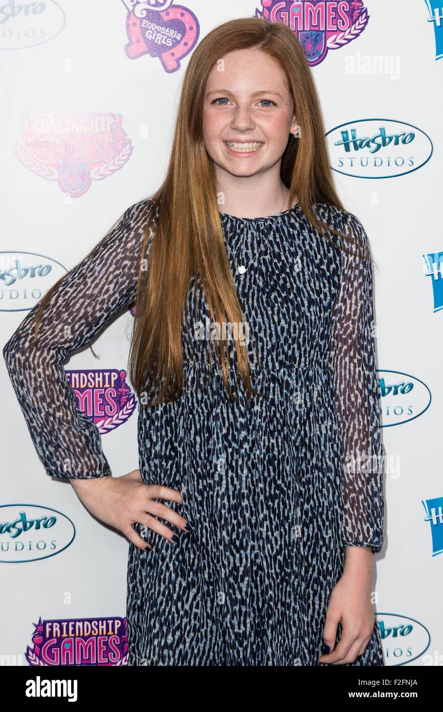 New York, NY, USA. 17th Sep, 2015. Clare Foley at arrivals for 'My ...