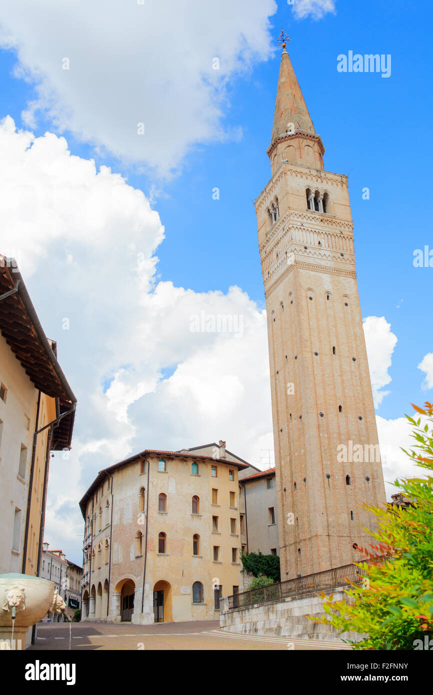 View of St. Marco square in Pordenone Stock Photo - Alamy