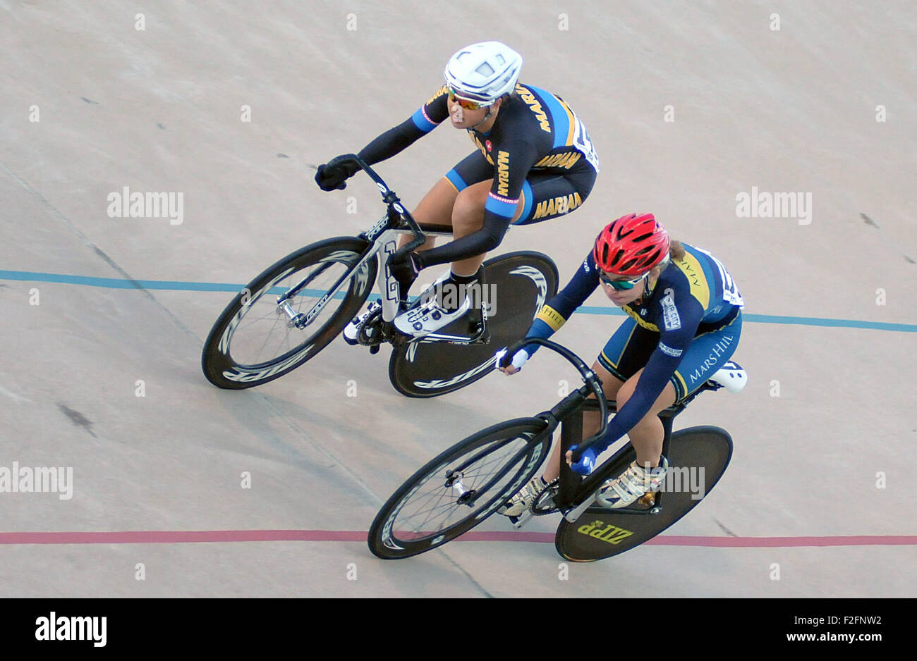 Colorado Springs, Colorado, USA. 17th Sep, 2015. Marian University's ...