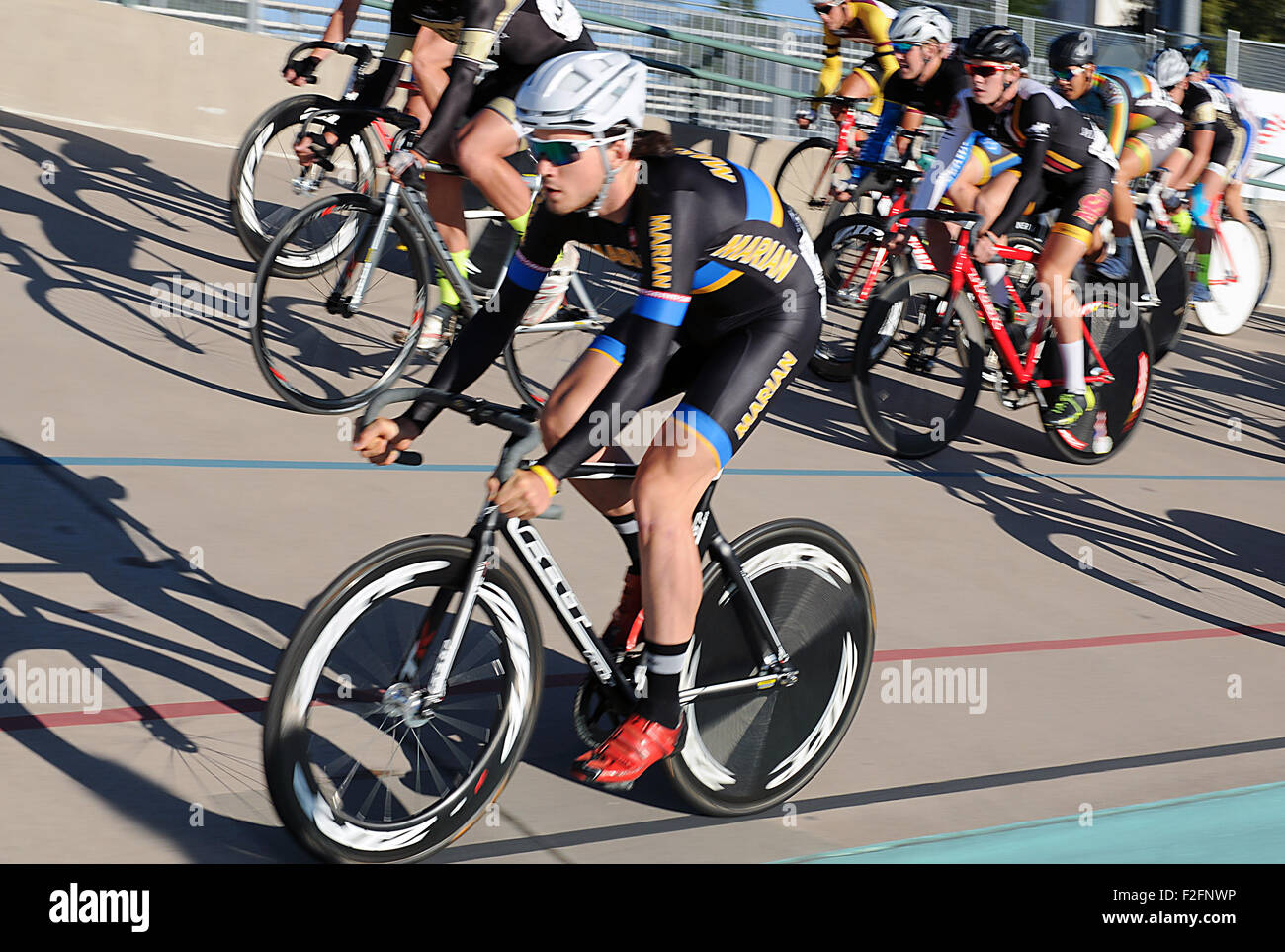 Colorado Springs, Colorado, USA. 17th Sep, 2015. Collegiate cyclists ...