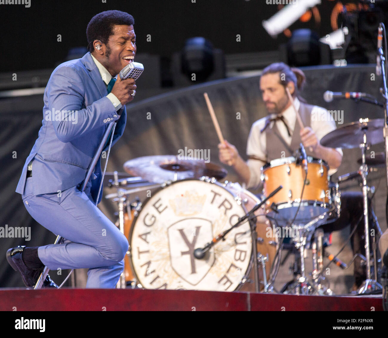 Chicago, Illinois, USA. 15th Sep, 2015. TY TAYLOR (L) and RICHARD ...