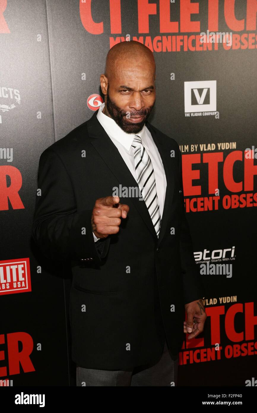 Las Vegas, NV, USA. 17th Sep, 2015. CT Fletcher at arrivals for 'CT ...