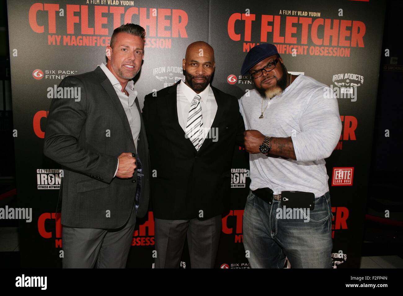 Las Vegas, NV, USA. 17th Sep, 2015. Stephen Adele, CT Fletcher, Keven ...