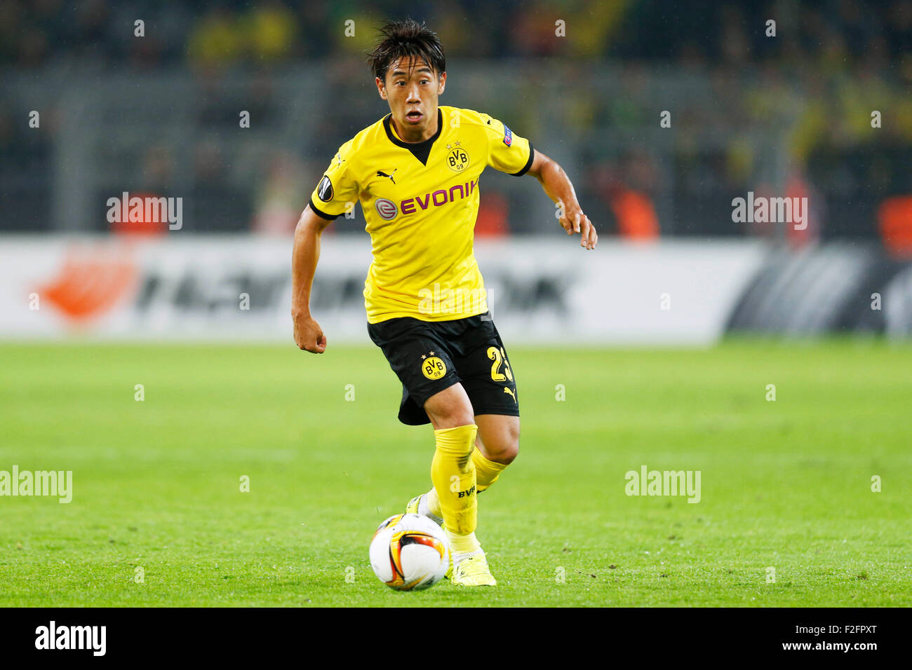 Dortmund, Germany. 17th Sep, 2015. Shinji Kagawa (Dortmund) Football ...