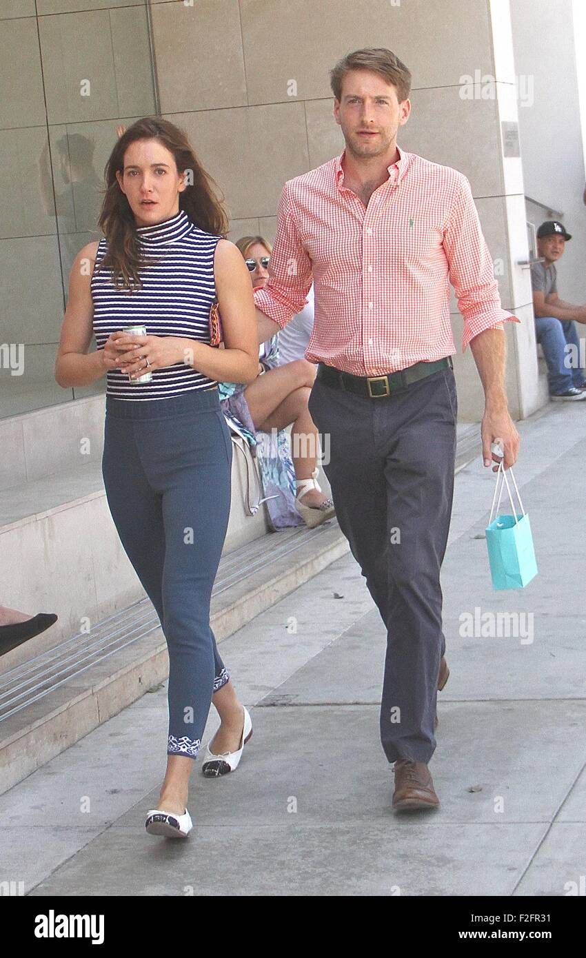 Fran Kranz out shopping with a female companion in Beverly Hills ...
