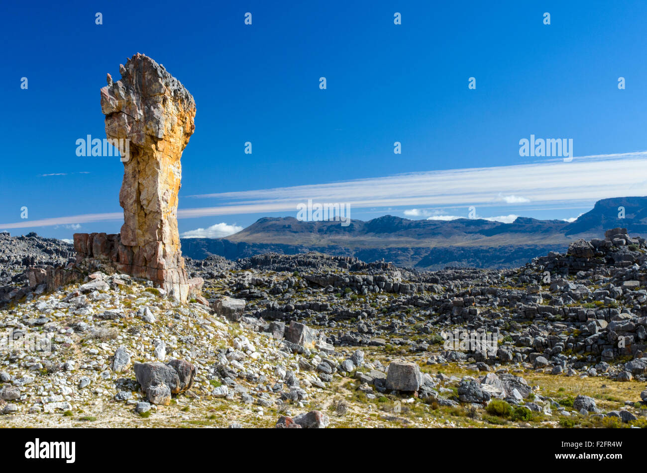 The Maltese cross rock formation in the Cederberg, South Africa Stock ...