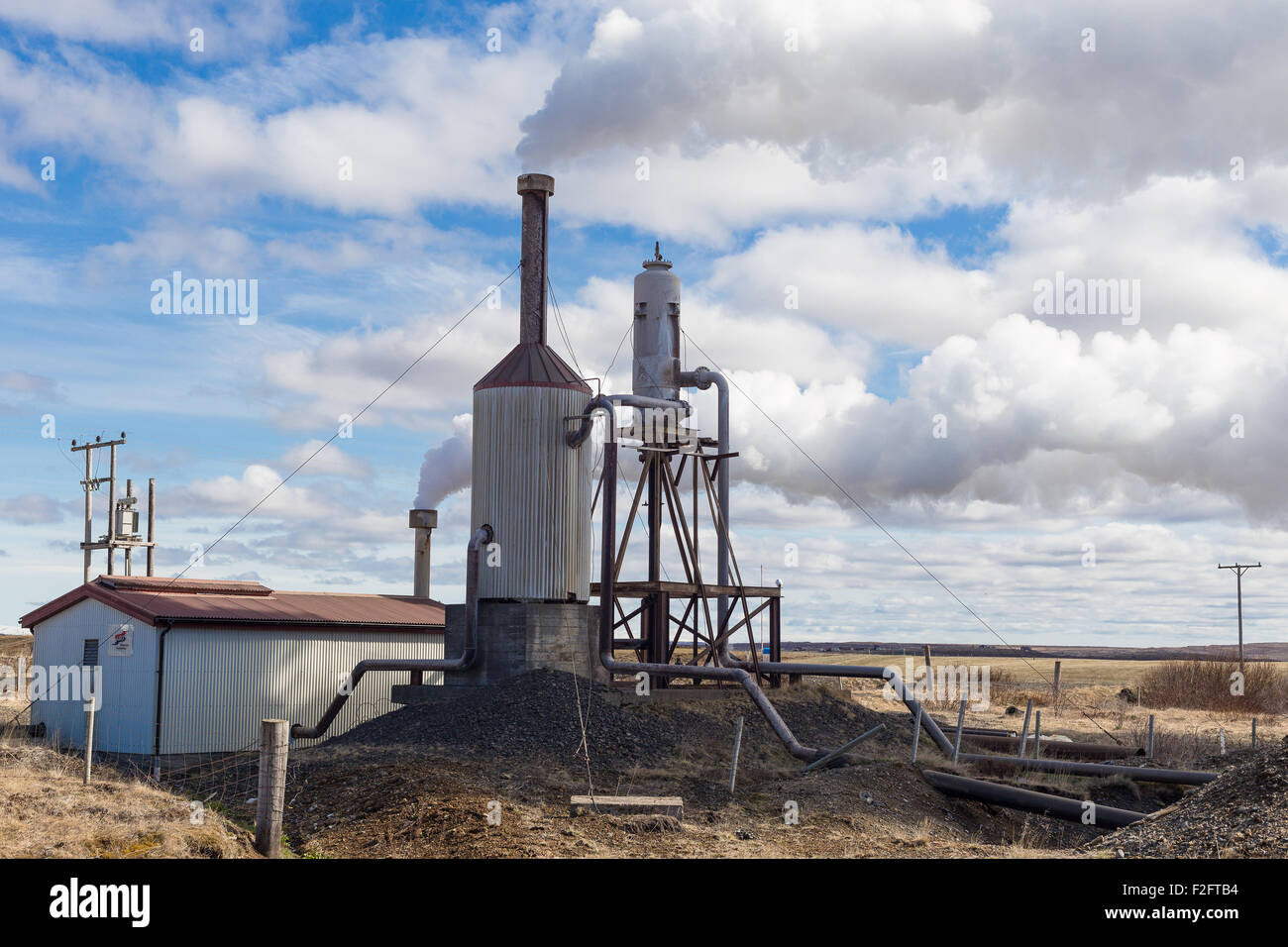 Small geothermal energy production hi-res stock photography and images ...