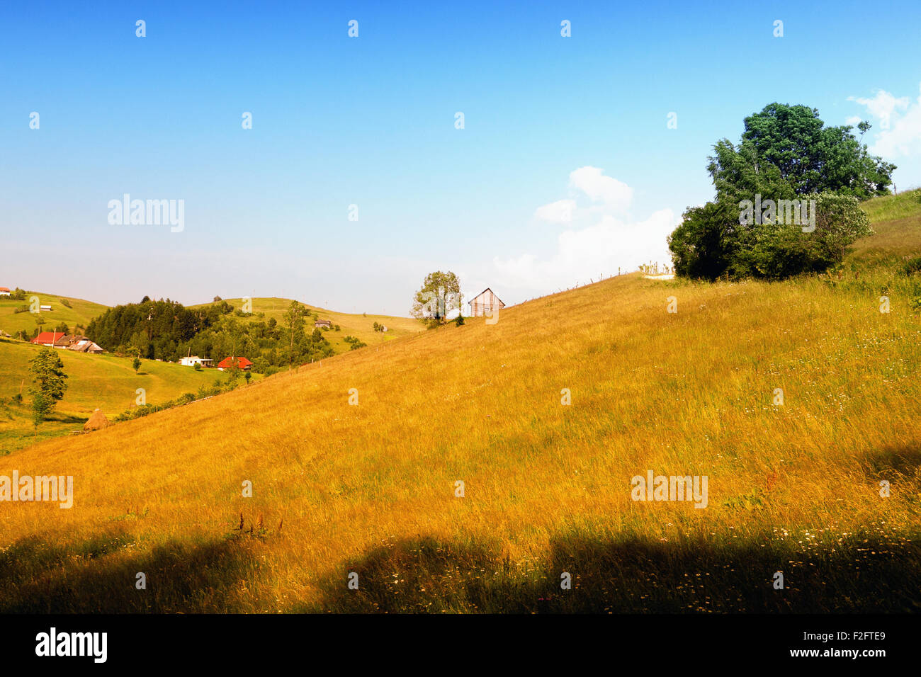 Serene rural view hi-res stock photography and images - Alamy