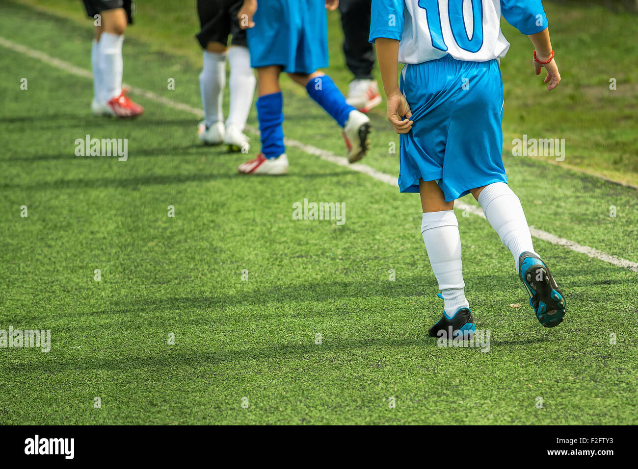 Kids football hi-res stock photography and images - Alamy