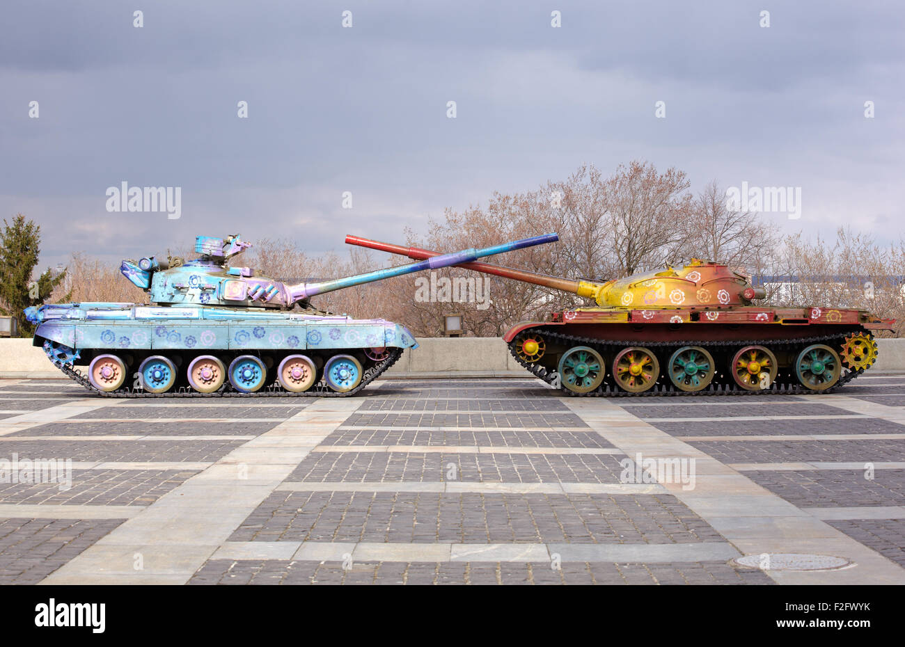 Russian ussr tank in museum hi-res stock photography and images - Alamy