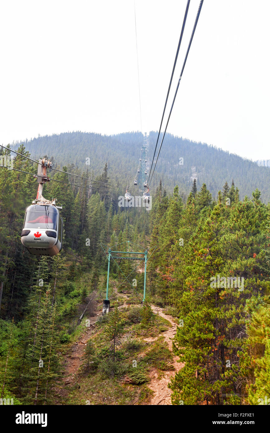 Cable Car Gondola Sulphur Mountain High Resolution Stock Photography ...