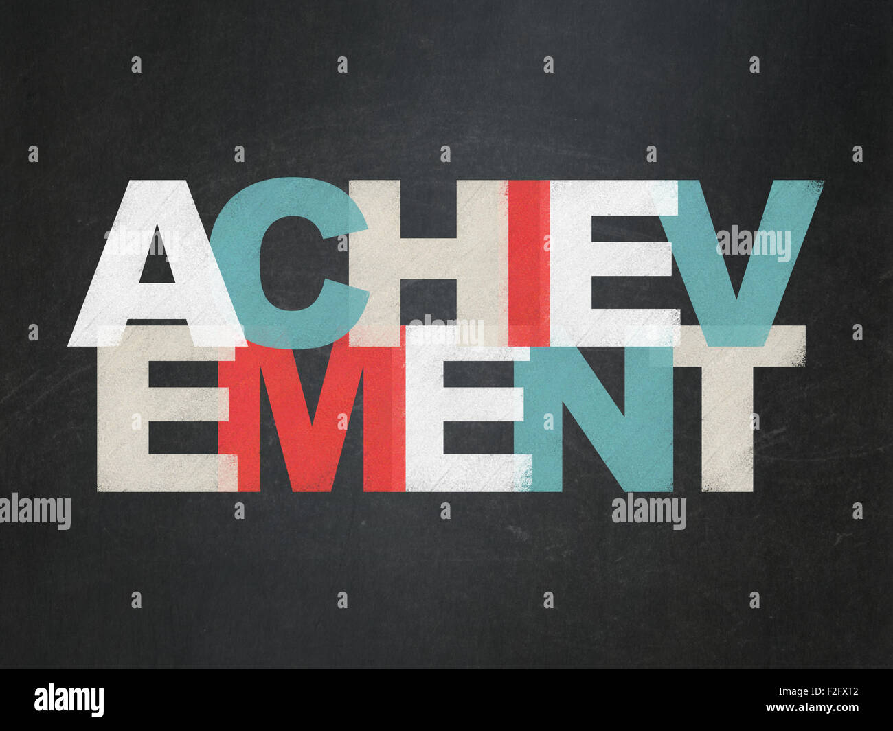 Studying concept: Achievement on School Board background Stock Photo ...