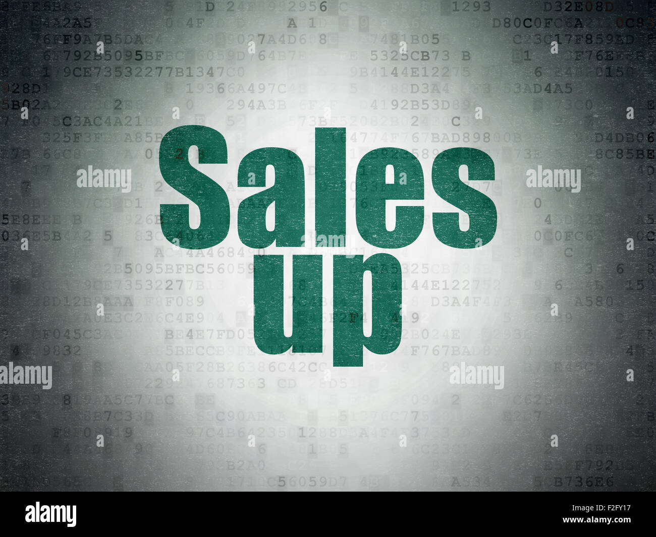 Marketing concept: Sales Up on Digital Paper background Stock Photo - Alamy
