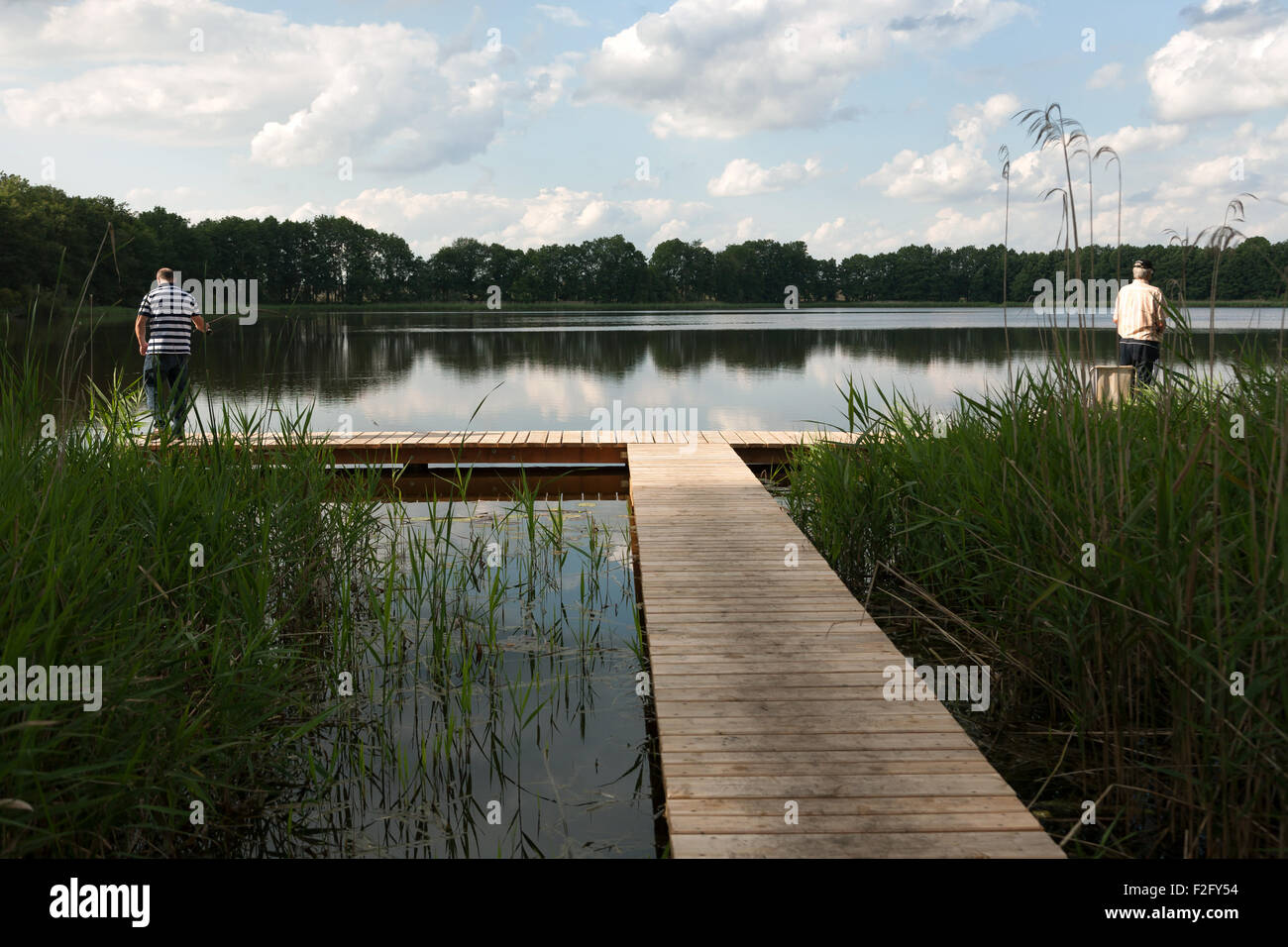 Angler steg hi-res stock photography and images - Alamy