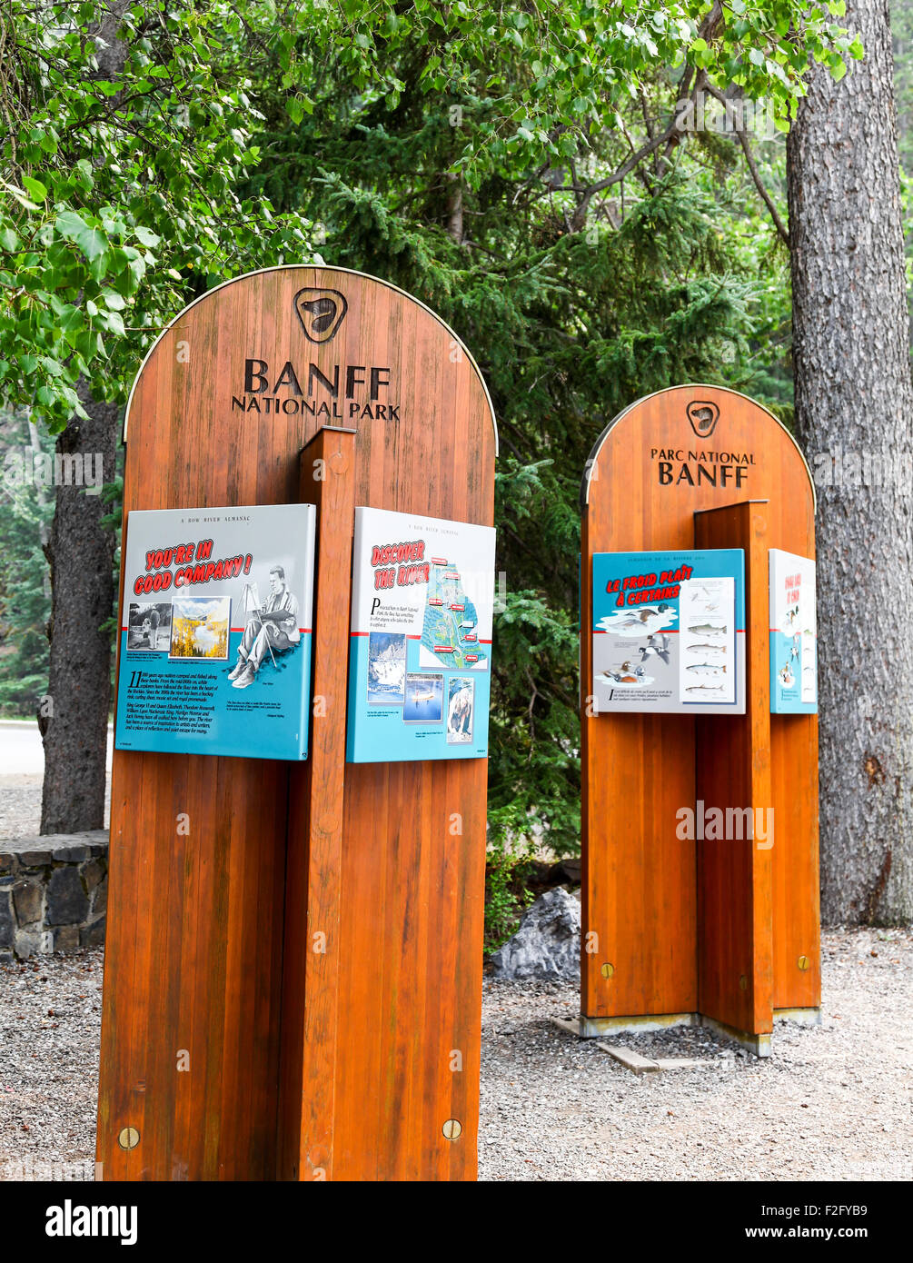 Parks canada signs hi-res stock photography and images - Alamy