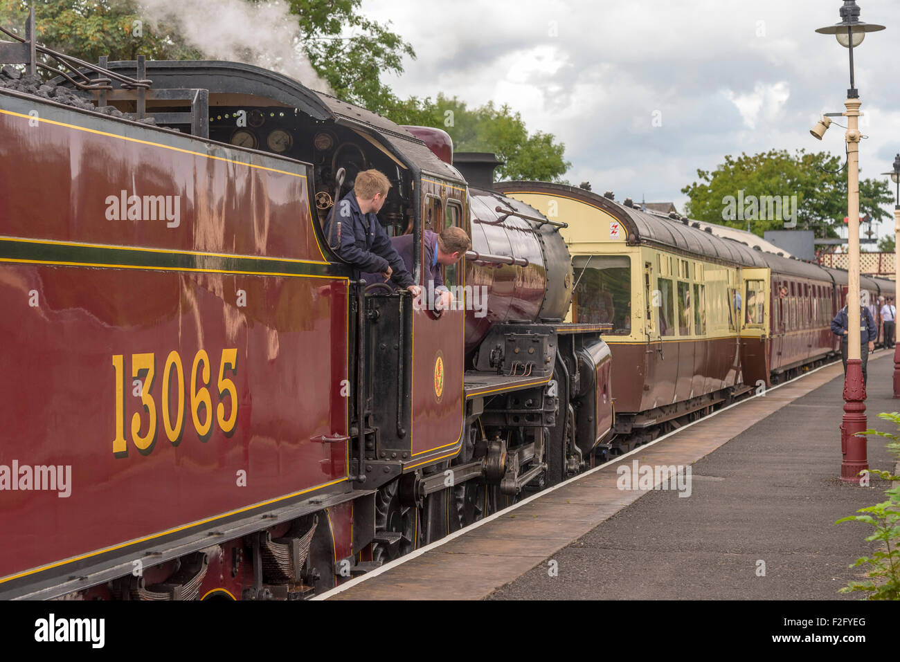 East Lancashire railway. Ramsbottom North West England The " Crab ...