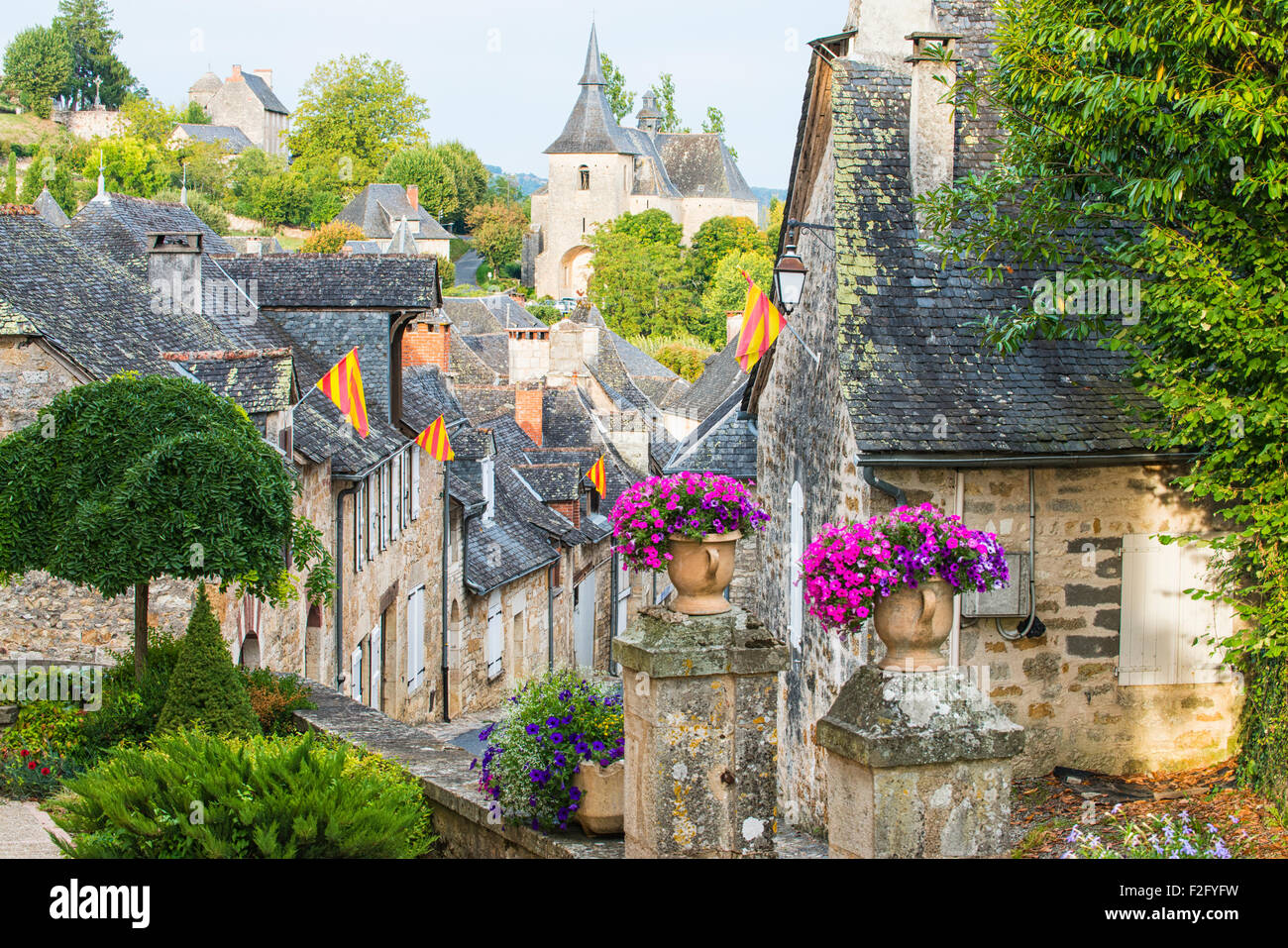 Turenne, Limousin, France Stock Photo - Alamy