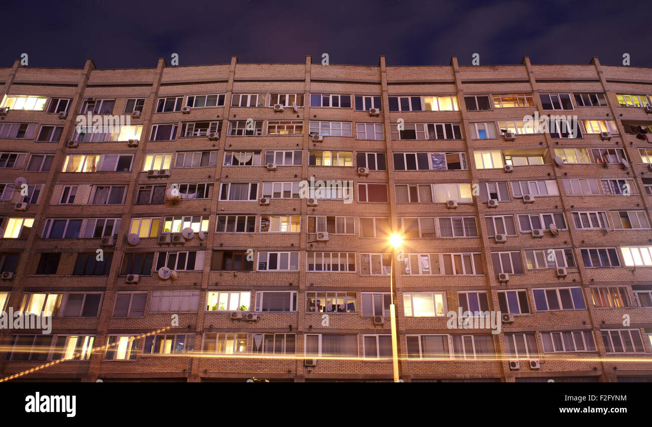 Soviet era apartment building hi-res stock photography and images - Alamy