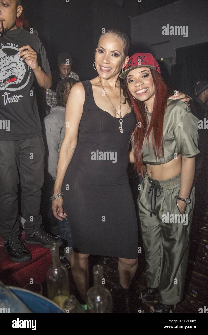 E.B. Wright celebrates her birthday at the Playhouse in Hollywood with ...