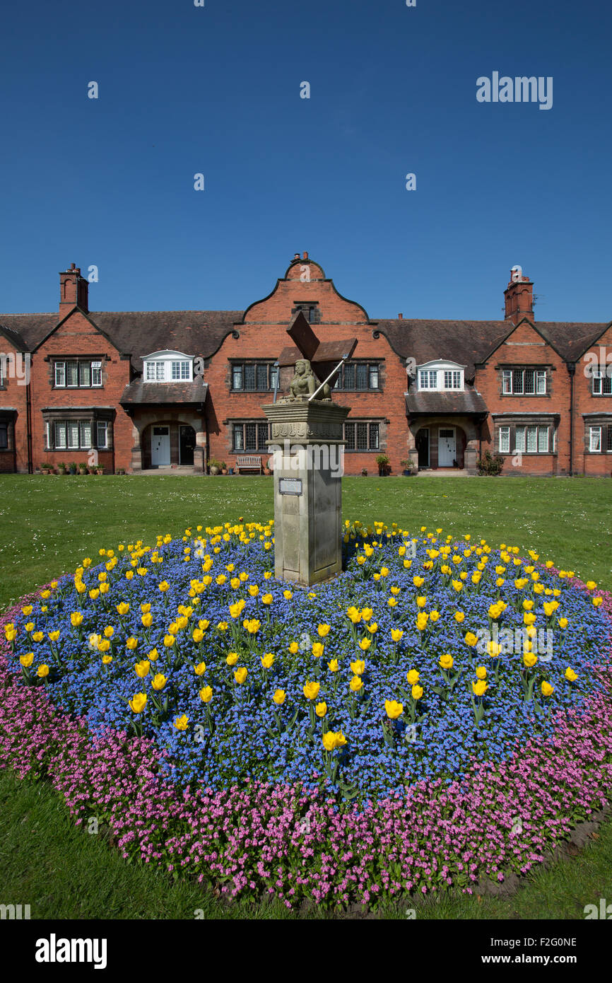 Village of Port Sunlight, England. The New Millennium Sphinx Sundial ...
