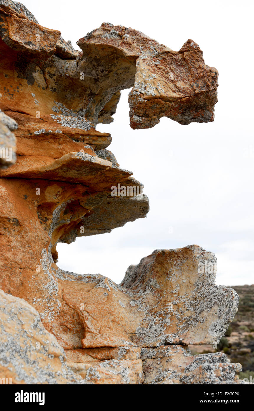 Rock formations in the Cederberg mountains of South Africa Stock Photo ...