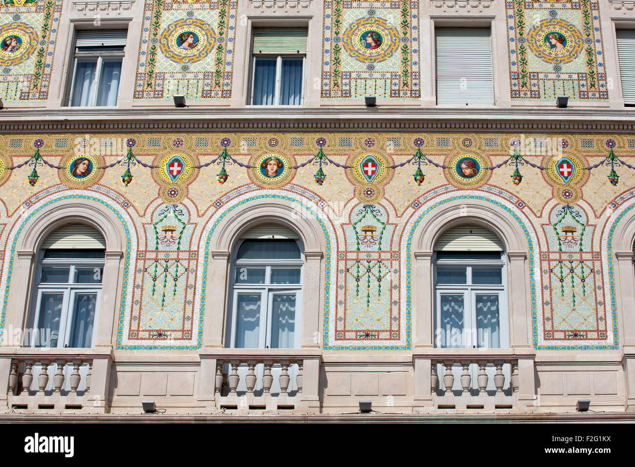View of Government House in Trieste - Italy Stock Photo - Alamy