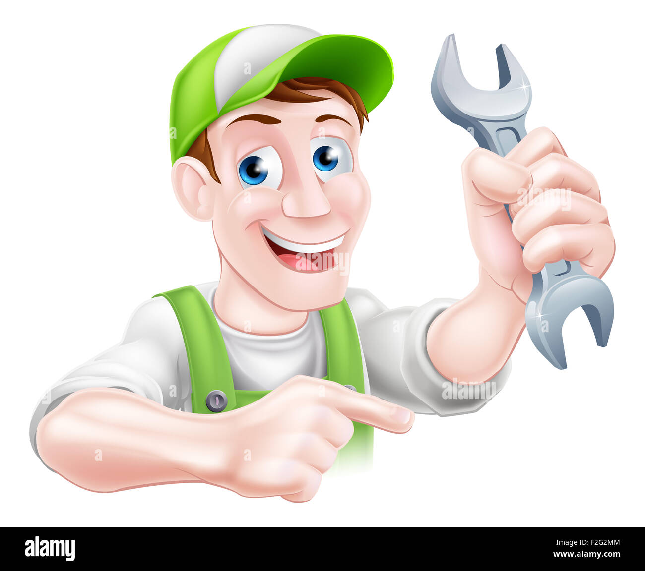 Cartoon engineer vector vectors hi-res stock photography and images - Alamy