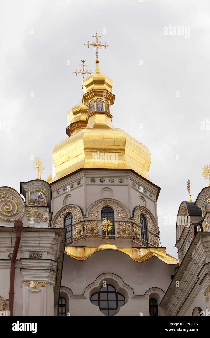 View of Pechersk Lavra monastery in Kiev, Ukraine Stock Photo - Alamy